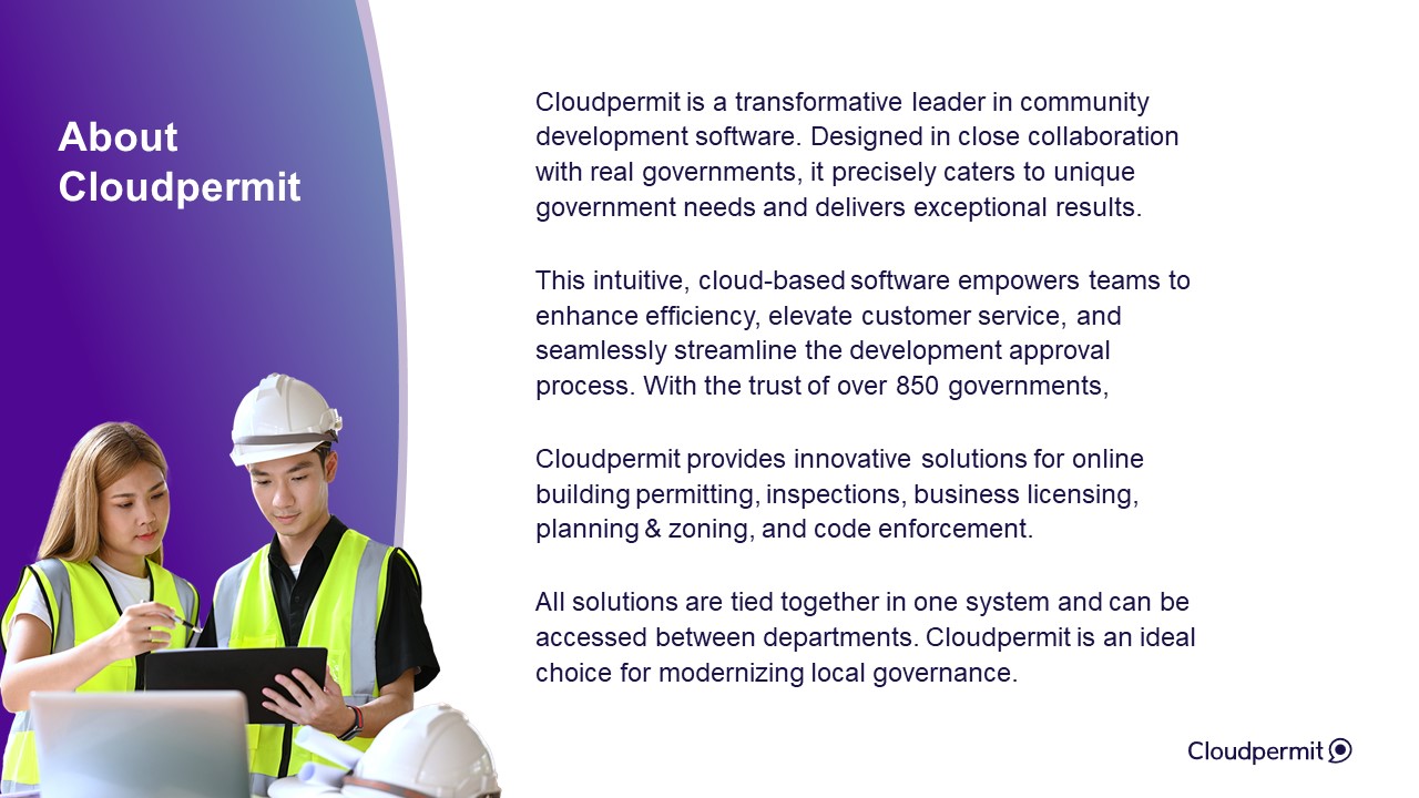 Permit Powerhouse: Avolve Software and Cloudpermit Integration Permit Powerhouse: Avolve Software and Cloudpermit Integration